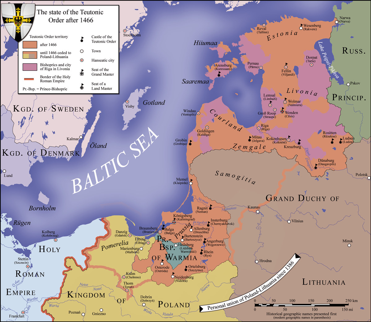 Teutonic Order 1466 wikipedia ManyRoads Teutonic Order 1466 wikipedia ManyRoads